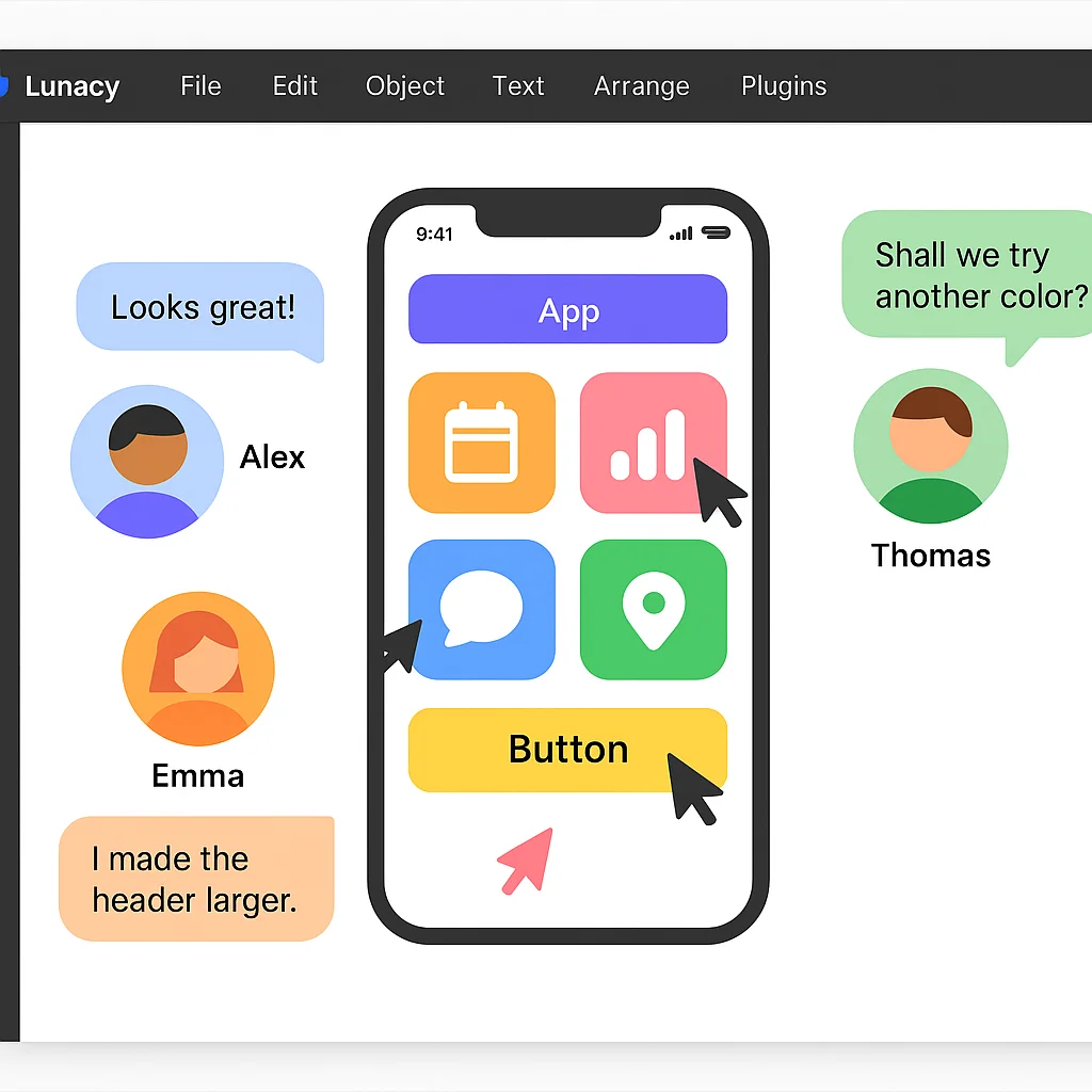 App Design Software | Create Mobile App Designs with Lunacy