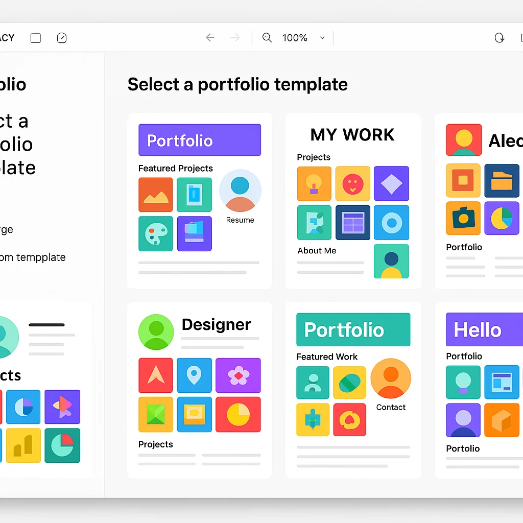 Online Portfolio Maker | Create Professional Portfolio with Free Lunacy ...