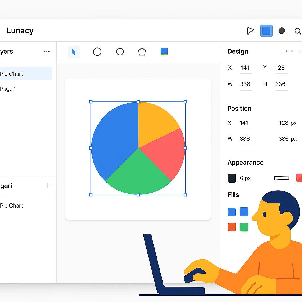 Free Pie Chart Maker | Create Professional Charts with Lunacy