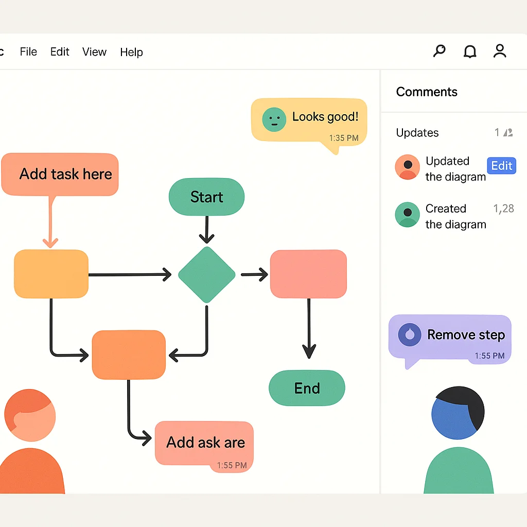 Process Map Creator | Design Process Maps with Lunacy's Free Software