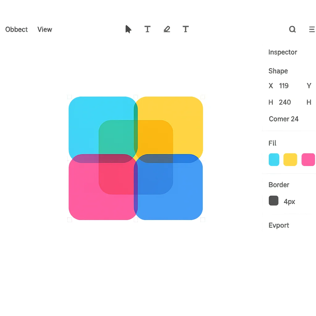 Square Venn Diagram | Create Custom Venn Diagrams with Lunacy
