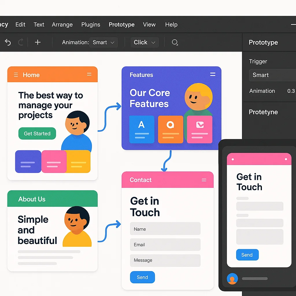 UI UX Design Website | Create Stunning Web Interfaces with Lunacy